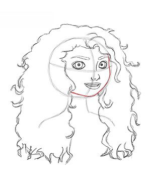 Merida zeichnen lernen schritt für schritt tutorial - Zeichnen leicht ...